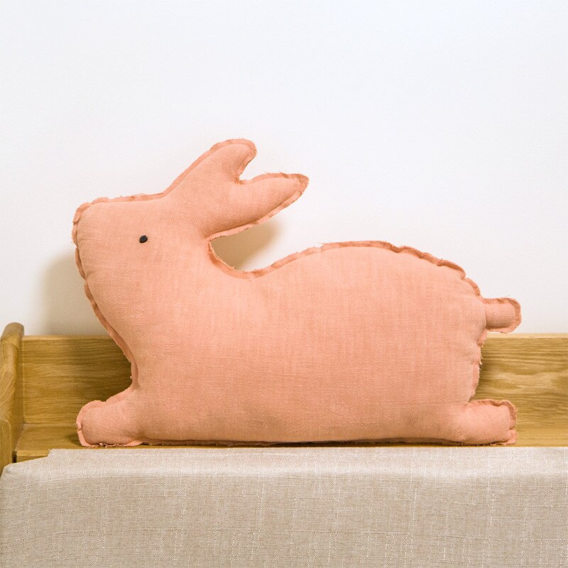 animal plush pillow rabbit cushion summer nap lie ... – Vicedeal