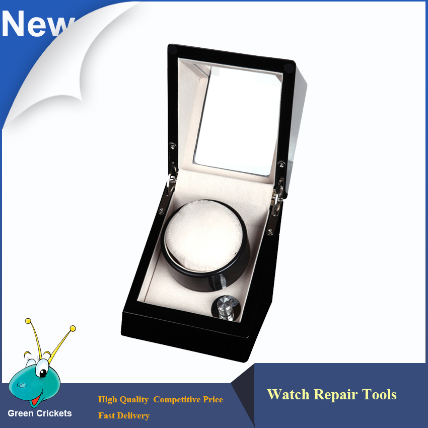 Black 1+0 Automatic Watch Winder, 5 Mode Ultra Qui... – Vicedeal