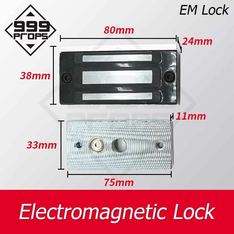 Takagism escape room mag lock 12v EM lock installe... – Grandado