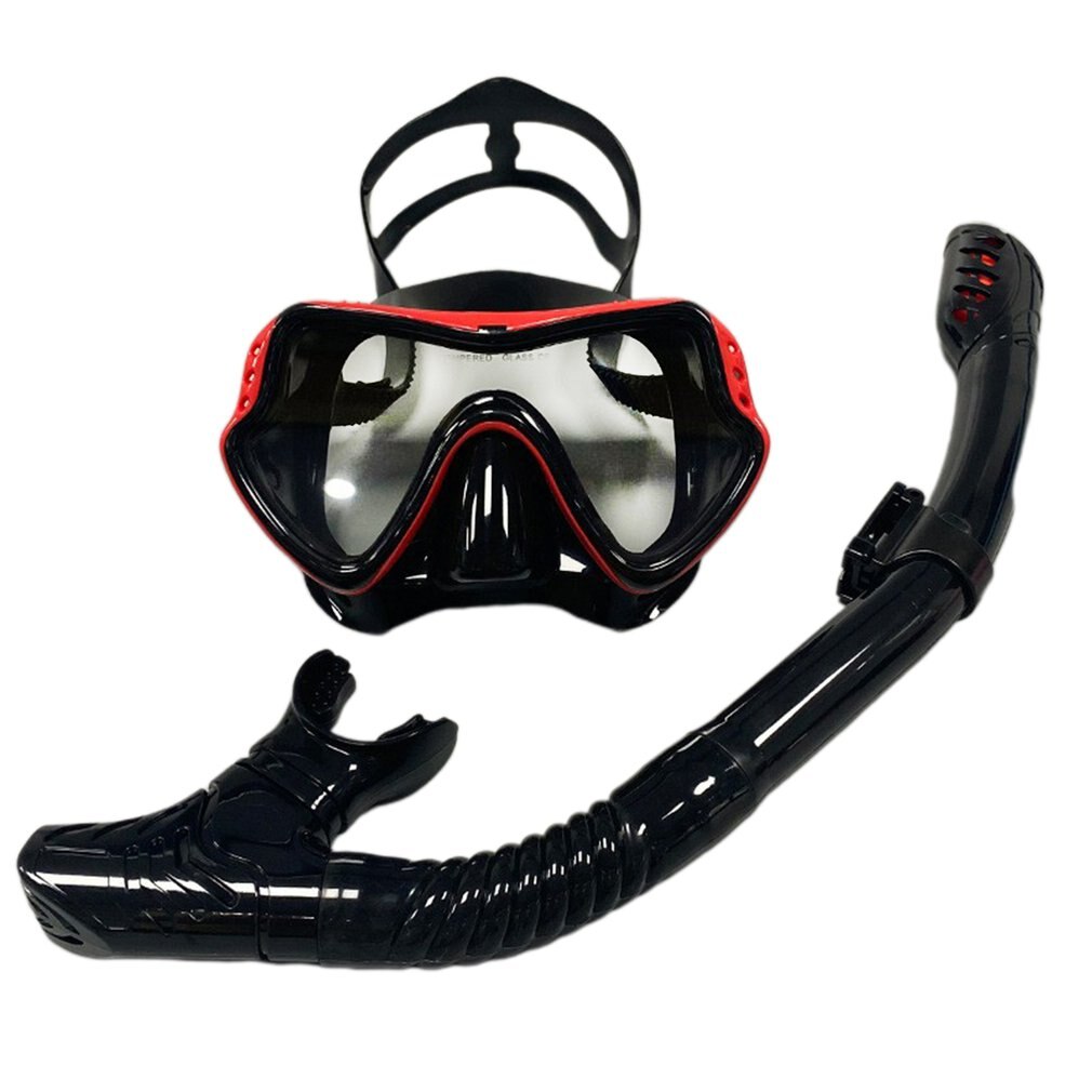 Scuba Diving Masks Snorkeling Set Adult Silicone S... – Vicedeal