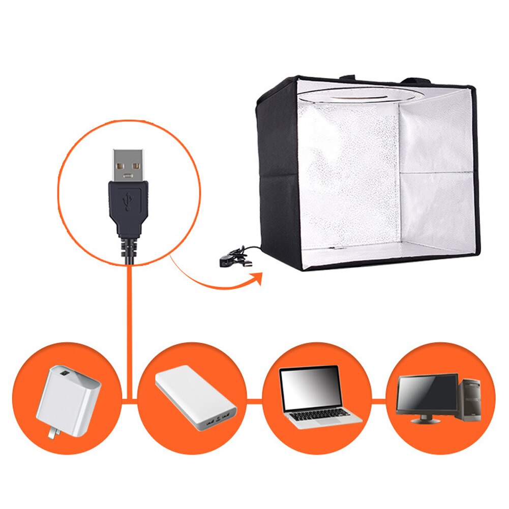 12inch With LED Lights Photo Studio Box Small Item... – Vicedeal