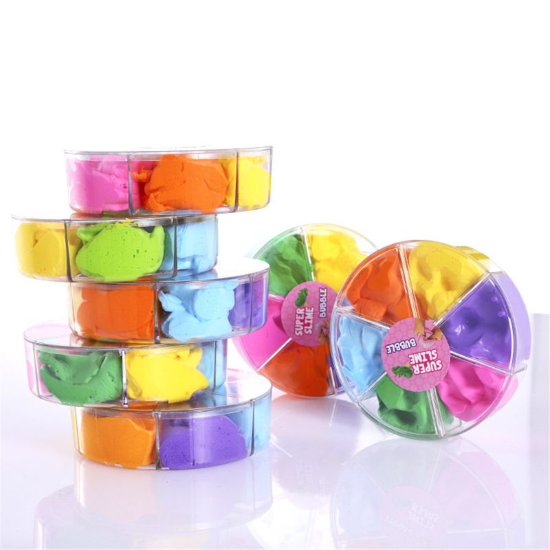 HX5D 6 Colors Fluffy Slime Cloud Slime Soft Clay F... – Vicedeal