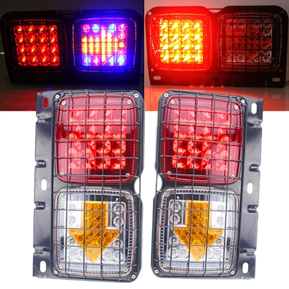 2pcs 12V Car Led Rear Light Caravan Trailer Truck ... – Grandado