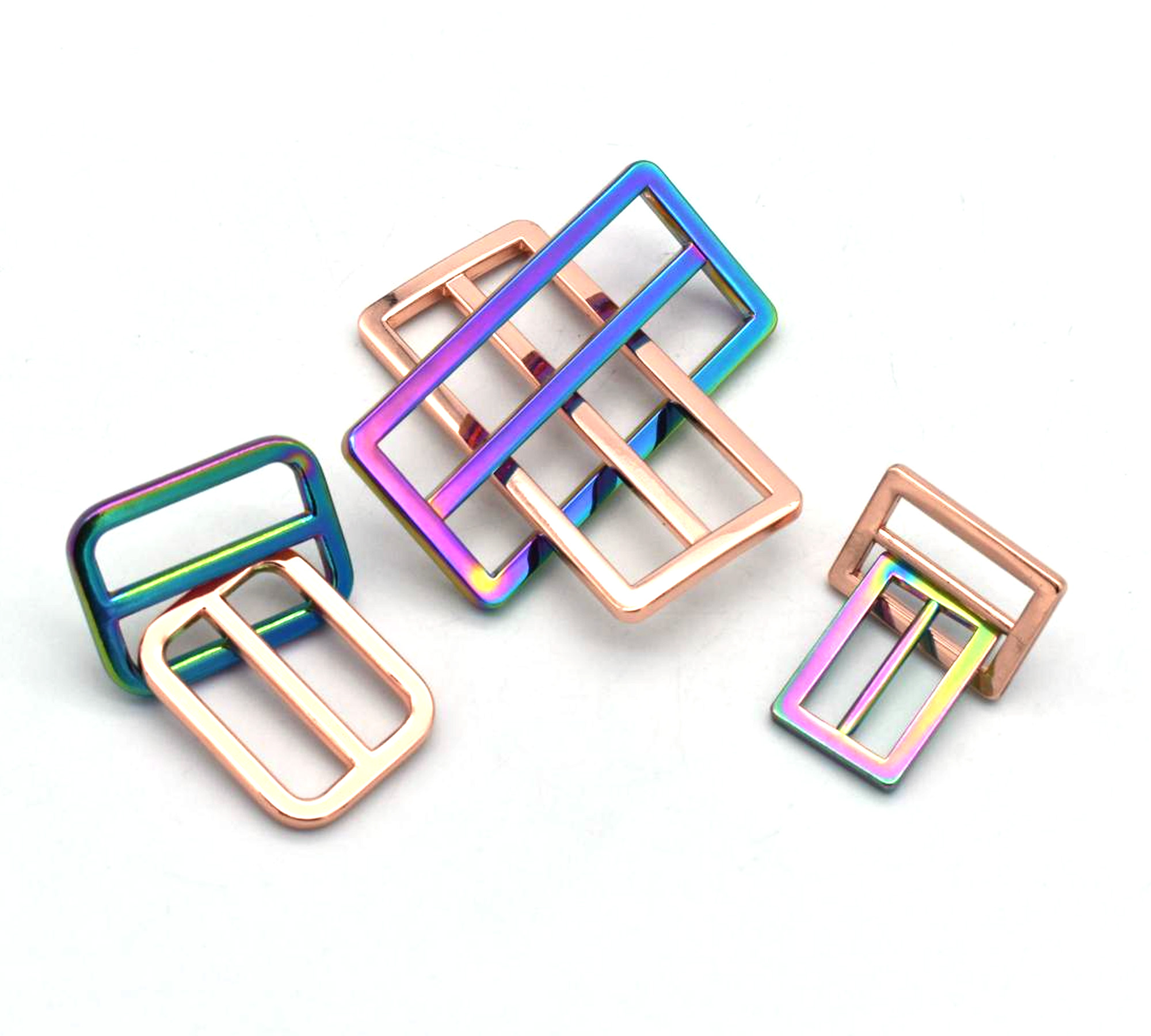 Metalen Schuif Gesp Richter Rechthoekige Gesp Drie... – Grandado