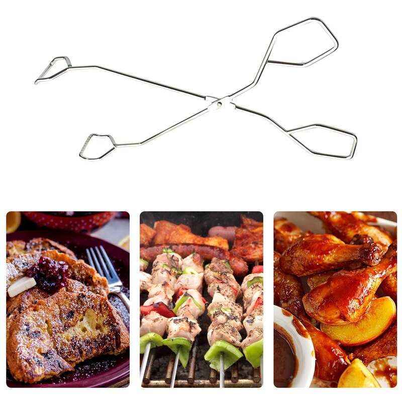 Pinzas para barbacoa de acero inoxidable, pinzas p... – Grandado