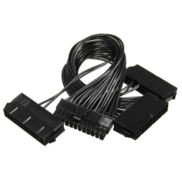 2Pcs Atx 24Pin 3 Psu Voeding Cord Moederbord Adapt... – Grandado
