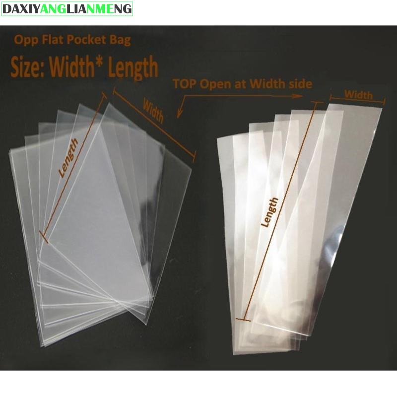 100 Stks/partij 30X40Cm Open Top Transparante Opp ... – Grandado