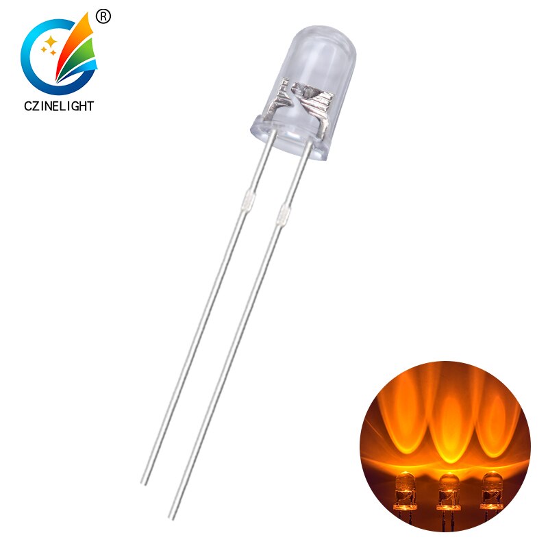 1000 Stks/zak Czinelight F5 Hoge Heldere Emitting ... – Vicedeal