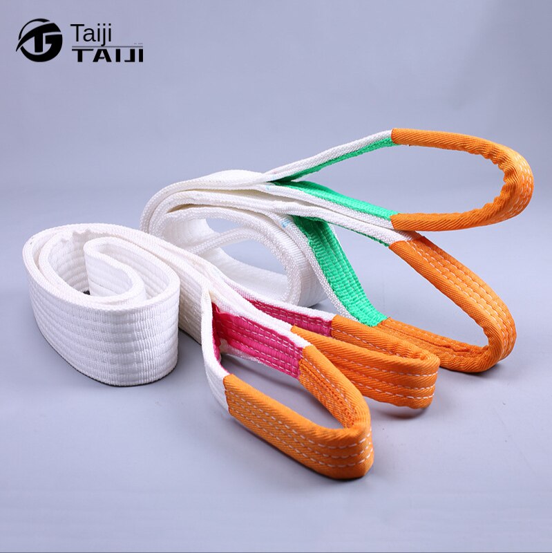 Industrial sling, hoisting rope, white flat sling,... – Vicedeal
