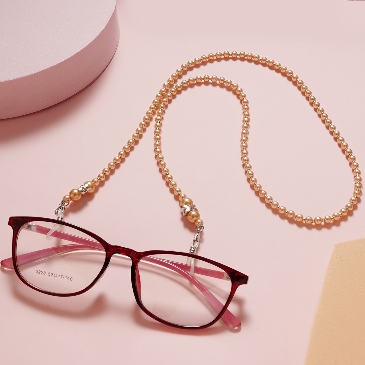 Pearl Sunglasses Chain Wearing Neck Holding Beaded... – Grandado