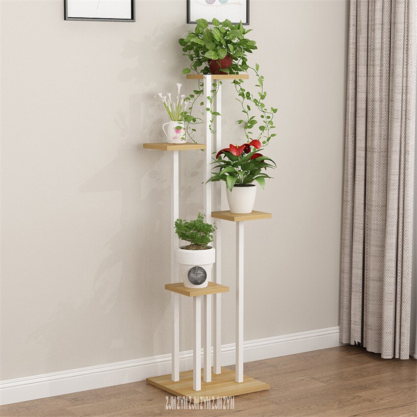 ZD14-Tier estante de planta de madera Pergola tabl... – Grandado