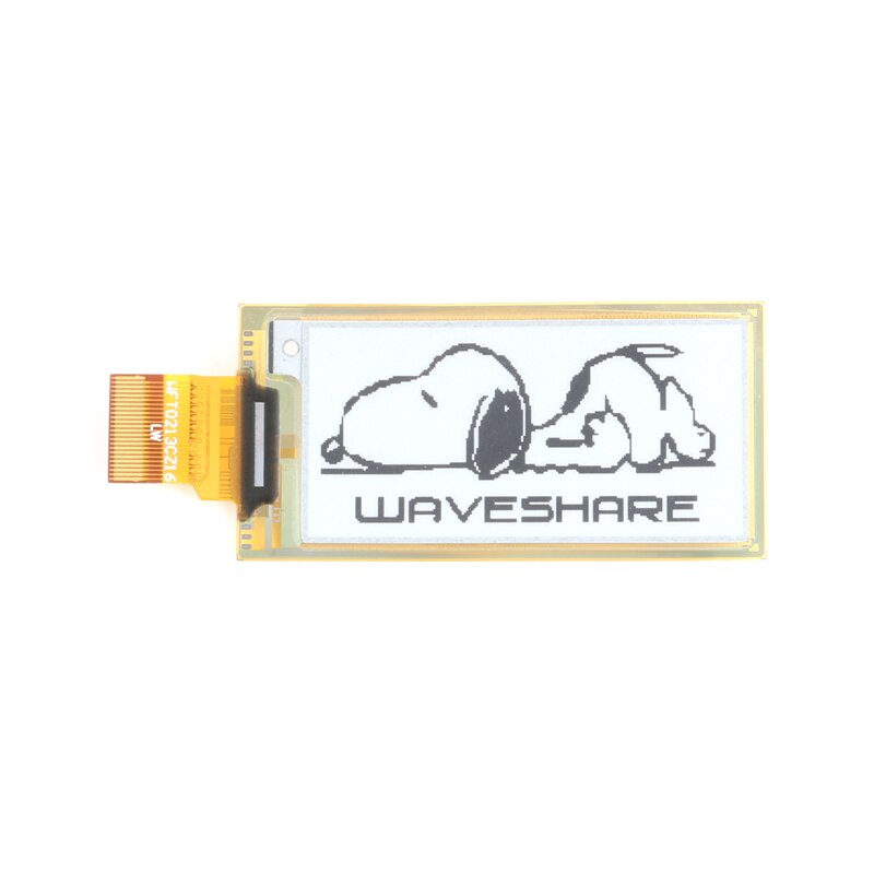 Waveshare 212x104 213 Inch Flexible E Ink Raw Dis Grandado 