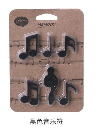 6pcs/Set Fridge Magnets Musical Notes Magnet Refri... – Grandado