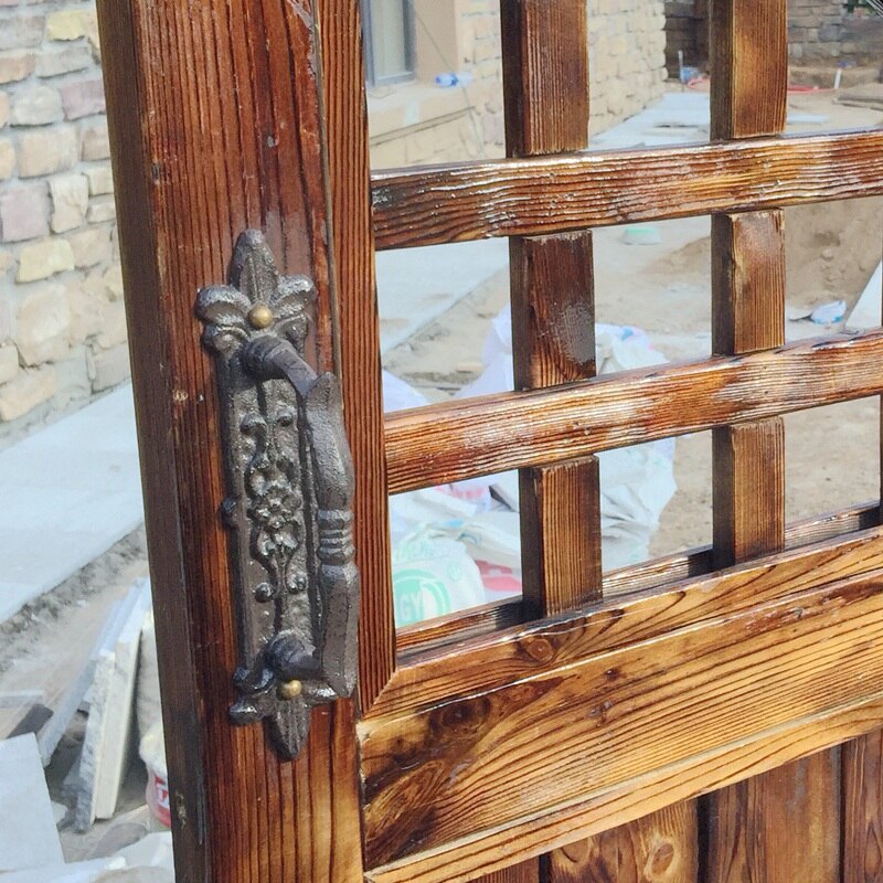 European Retro Cast Iron Craft Door Handles For Ga... – Vicedeal