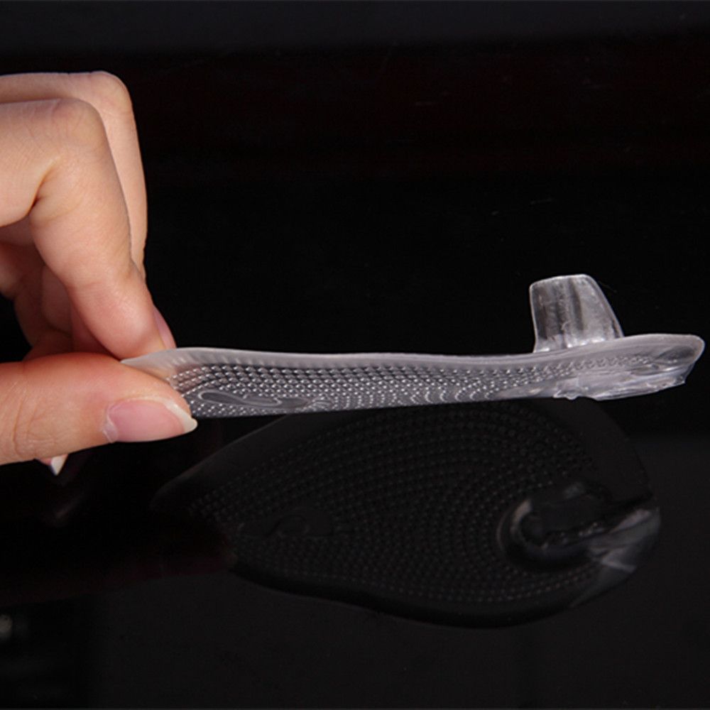 1Pair Anti-slip Transparent Flip flops insoles hig... – Vicedeal