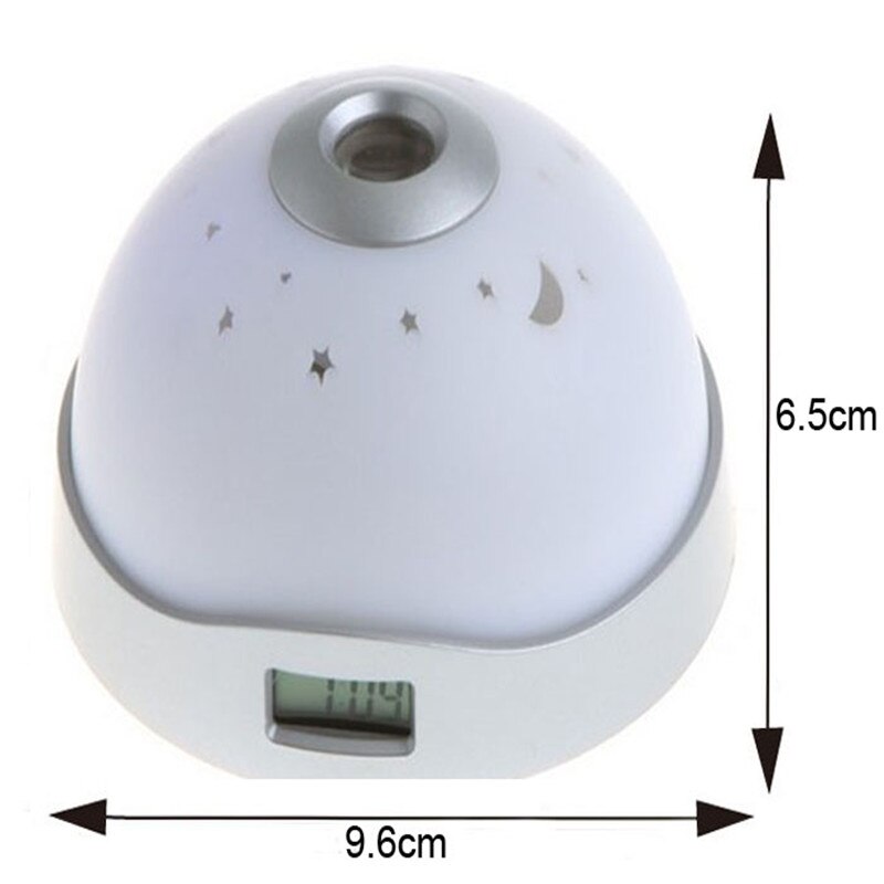 7 Colors Alarm Clocks LED Change Star Night Light ... – Grandado