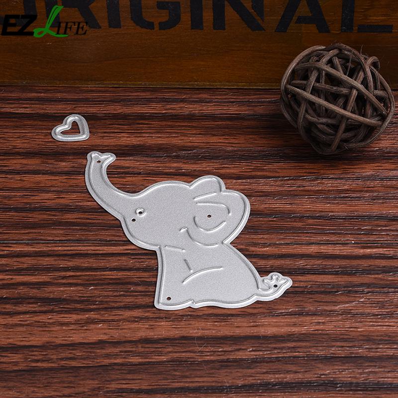 2pcs/Set Baby Elephant Scrapbooking Cutting Dies M... – Grandado