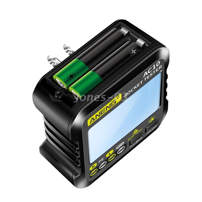 Q6PE Digital Display Socket Tester Plug Polarity P... – Grandado