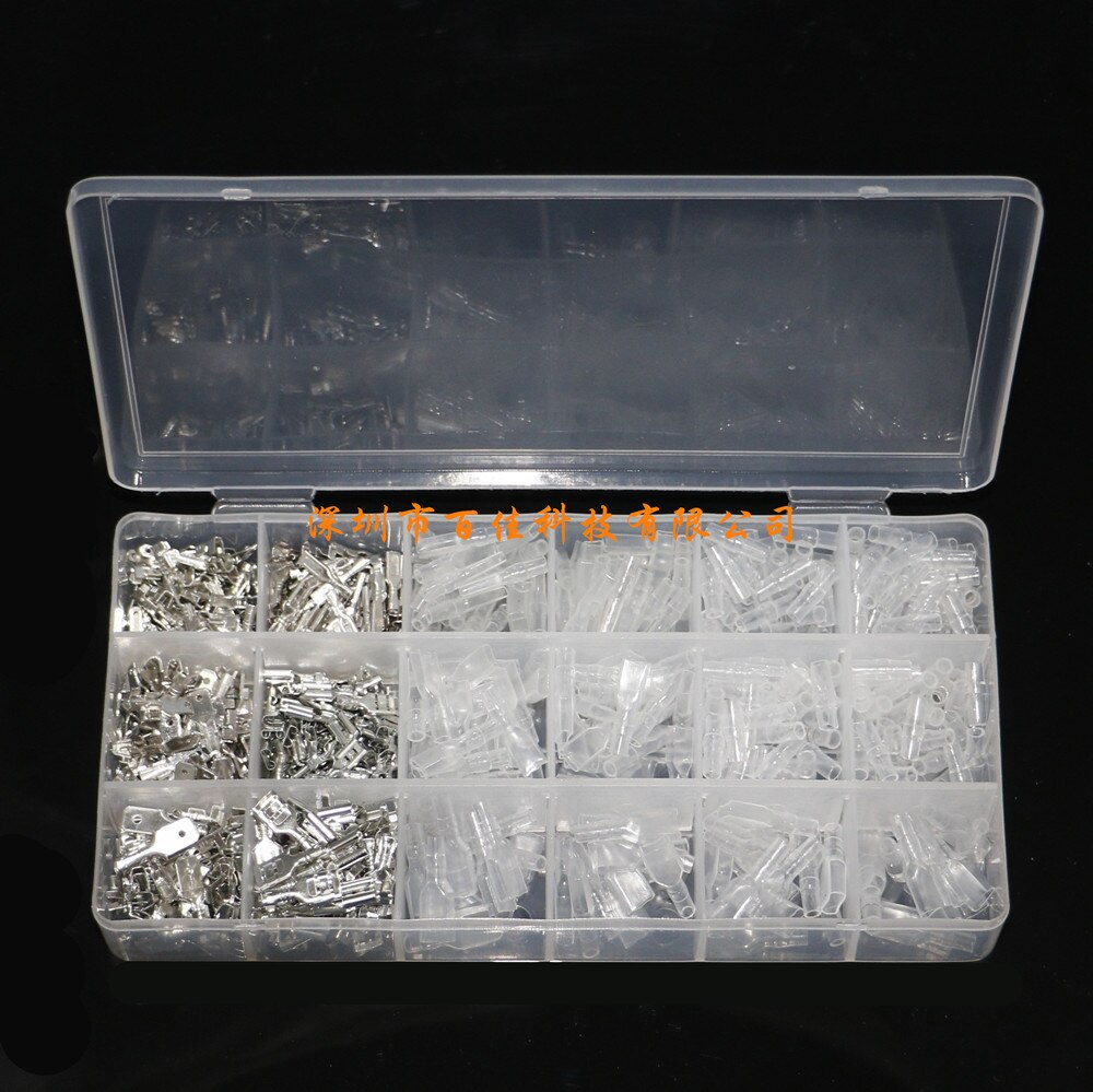 600pcs 6.3/4.8/2.8 plug spring plug piece sheath i... – Grandado