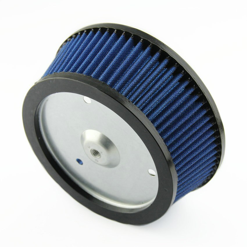 Motorcycle Air Filter Blue High-Flow Air Cleaner I... – Grandado