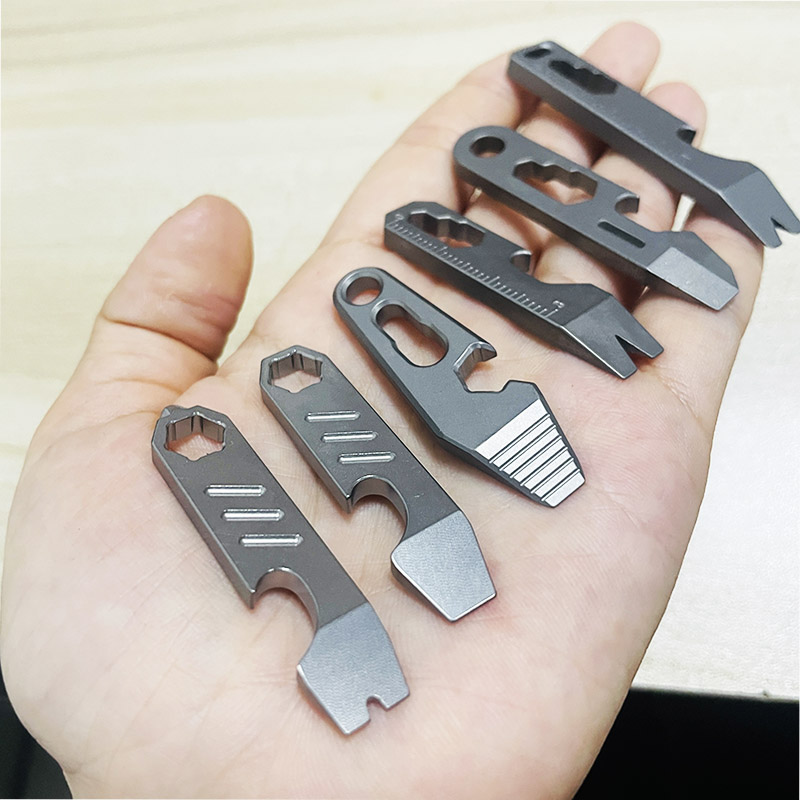 8 IN 1 MINI TC4 Titanium Alloy Crowbar Bottle Open... – Grandado