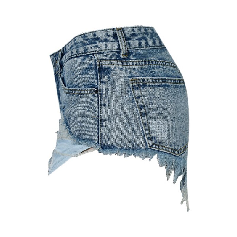 CamKemsey Hoge Taille Shorts Vrouwen Fringe Ripped... – Grandado