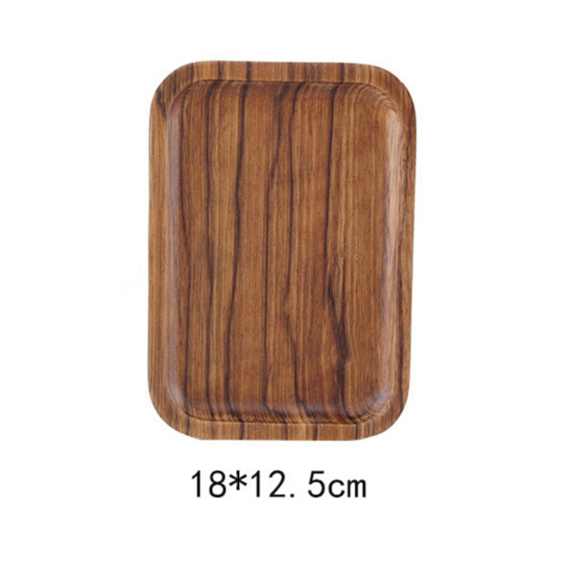 Rectangle Zebra Wooden Tray Home Food Fruits Stora... – Grandado