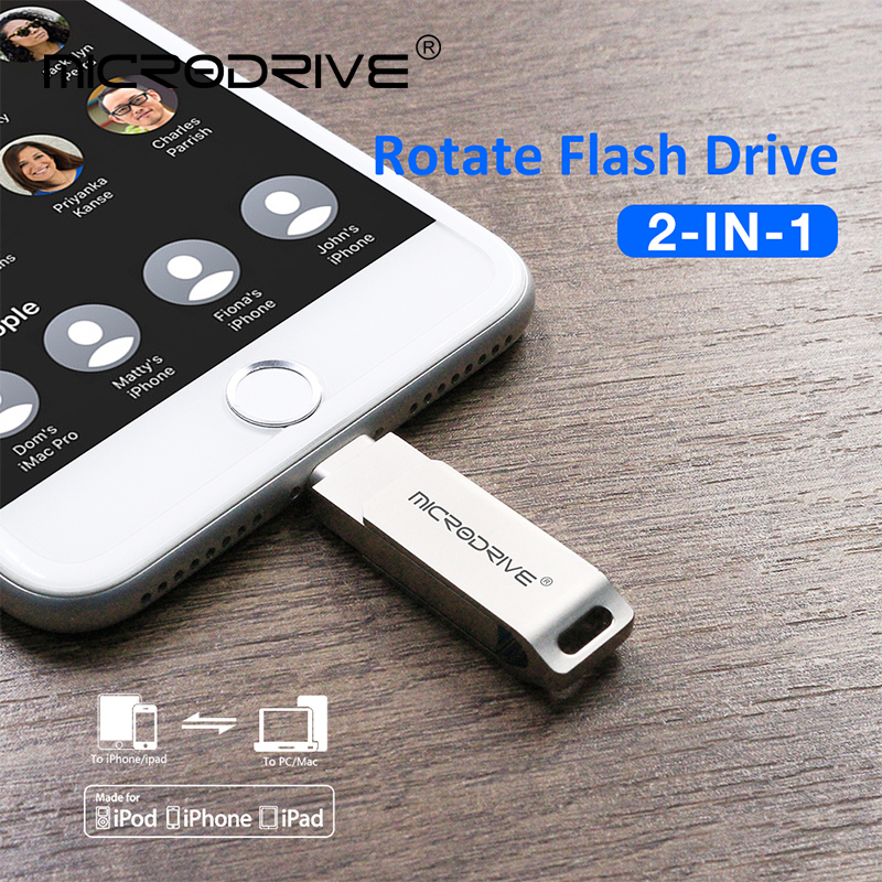 USB 3.0 Flash Drive 4GB 8GB 16GB 32GB 64GB For iPh... – Grandado