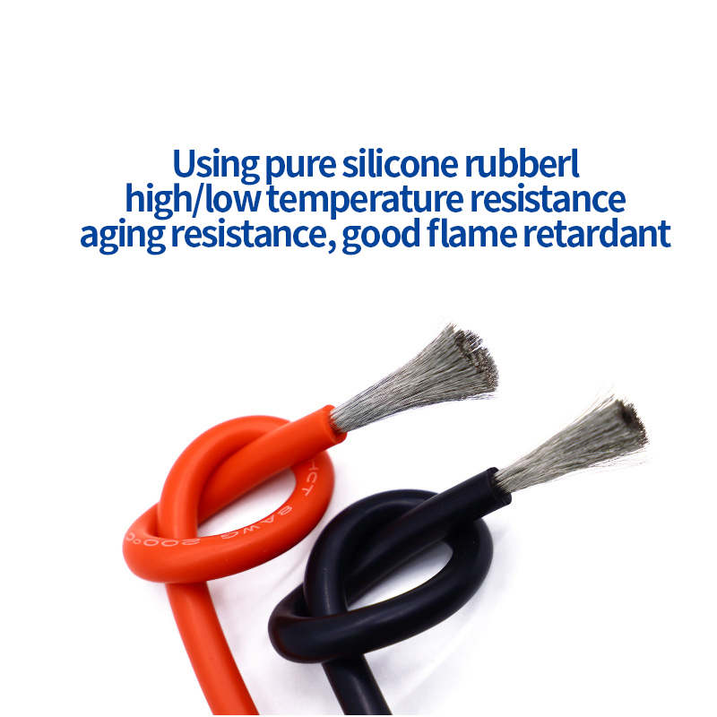 8AWG 8MM2 Silicone Gel Rubber Wire Flexible Cable ... – Grandado