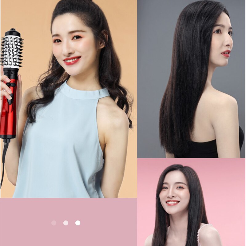 3 In 1 Roterende Elektrische Stijltang Borstel Haa... – Grandado