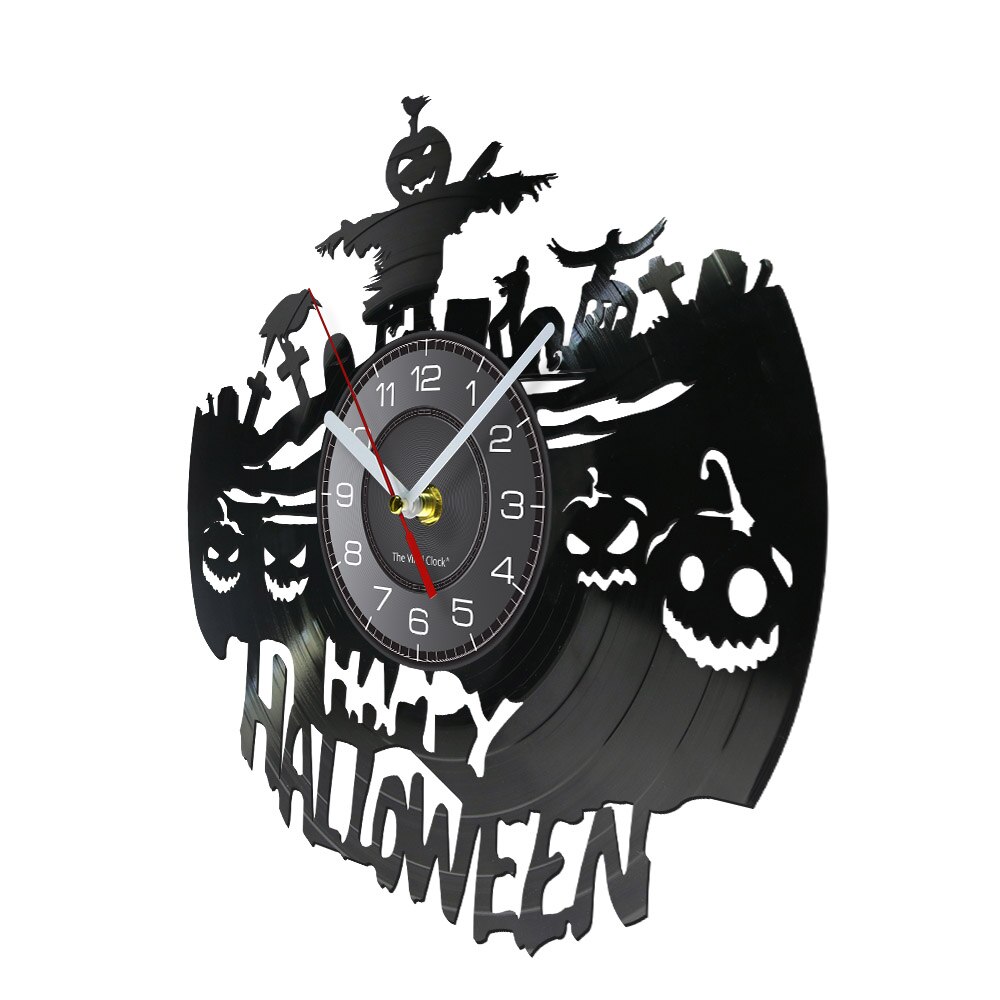 Dracula's Castle Handmade Wall Clock Halloween... – Vicedeal