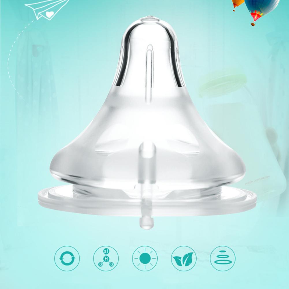 Baby Nipple Anti-Colic Soft Silicone Wide Neck Bab... – Grandado