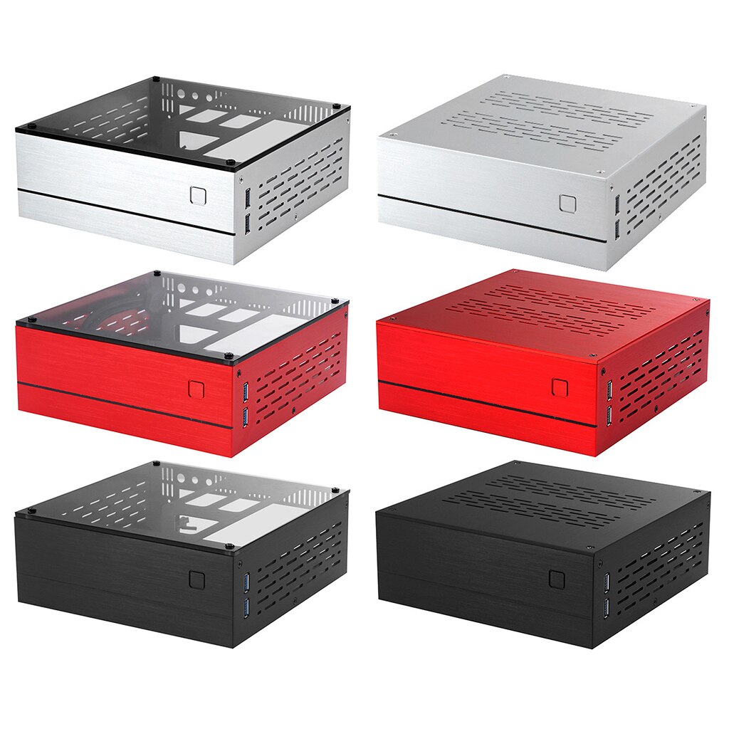 B01 Mini Itx Computer Case Chassis Aluminium/Glas ... – Vicedeal