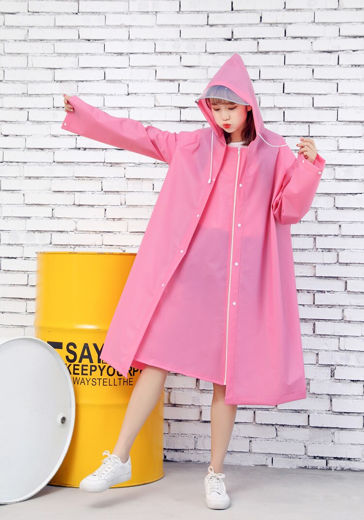 EVA Transparent Raincoat Portable Outdoor Travel R... – Vicedeal