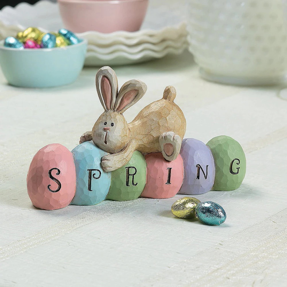 Easter Cute Craft Rabbit Spring Desk Decorations H... – Vicedeal