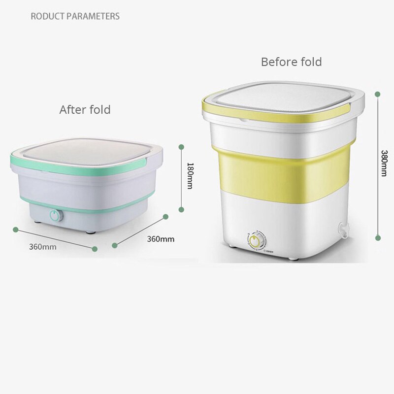 Mini Washing Machine Portable Ultrasonic Cleaner T... – Vicedeal