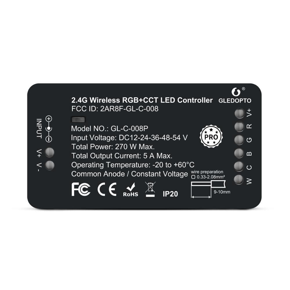 ZigBee RGB CCT LED Controller DC12-24V ZigBee 3.0 ... – Grandado