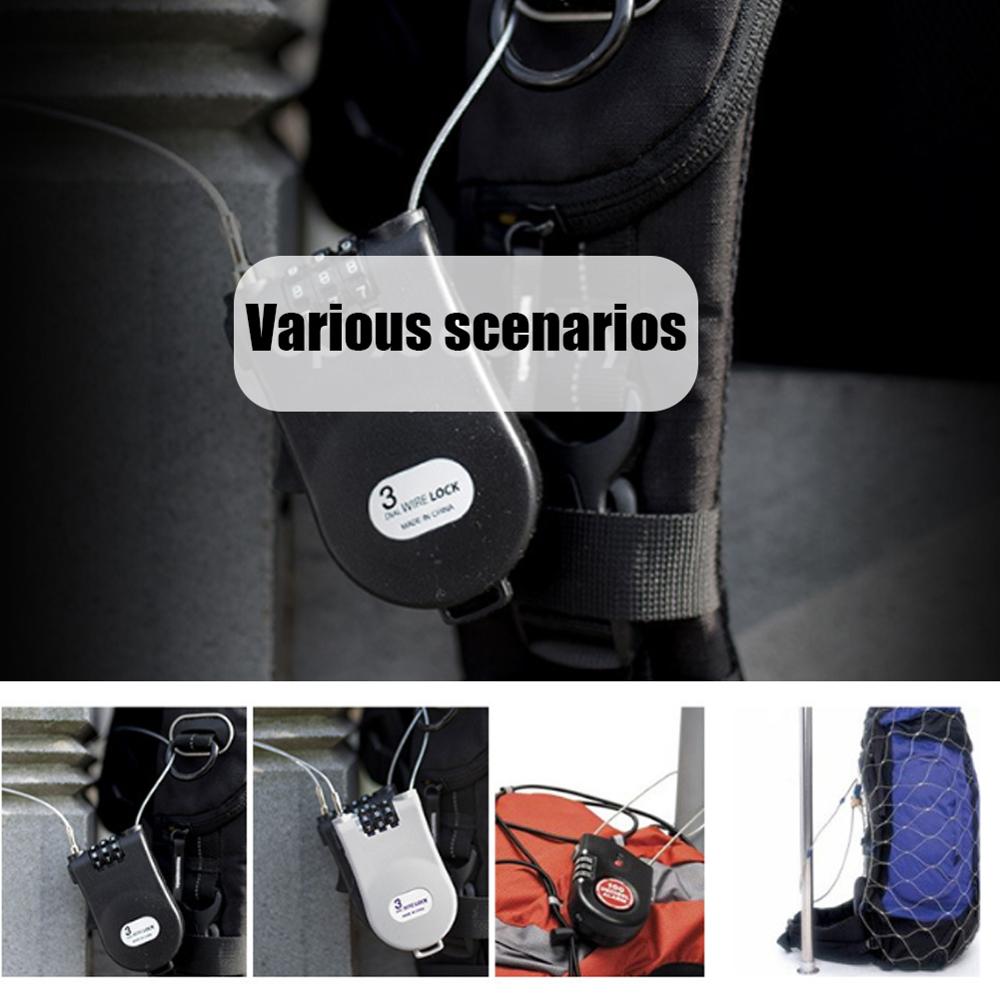 Anti Theft Security Code Password Long Roller Pram... – Grandado