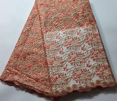 blue nigerian lace fabric lace Net Lace french lac... – Grandado