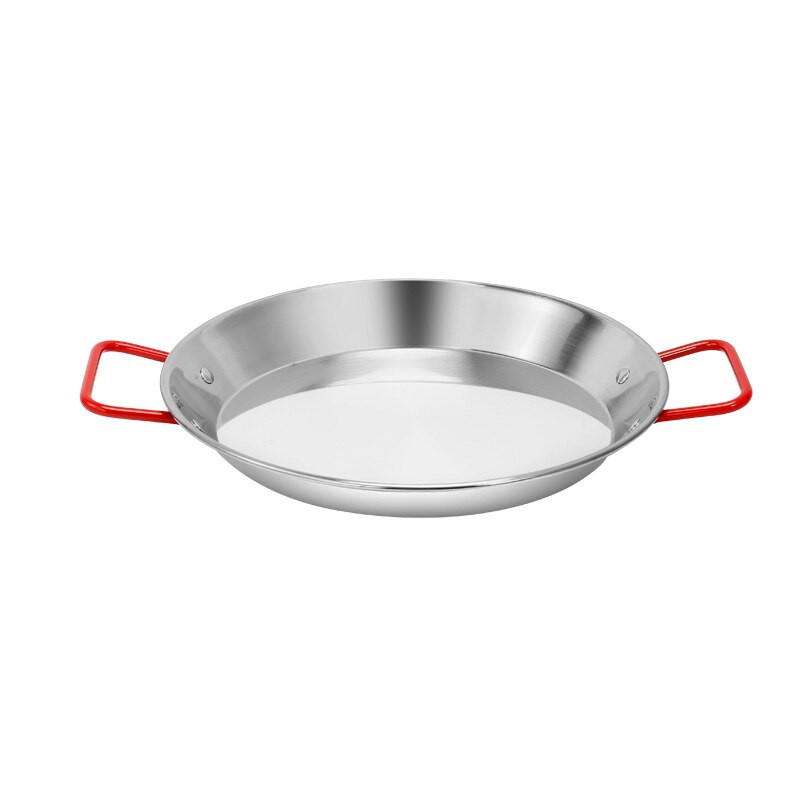Spanish Paella Pan Frying Pan Binaural seafood pot... – Vicedeal