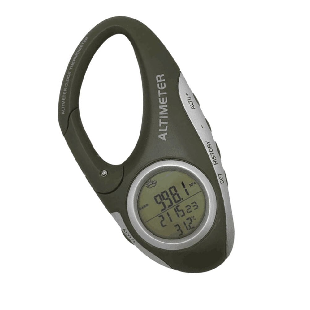 Portable Carabiner Barometer Handheld Altimeter Mo... – Grandado