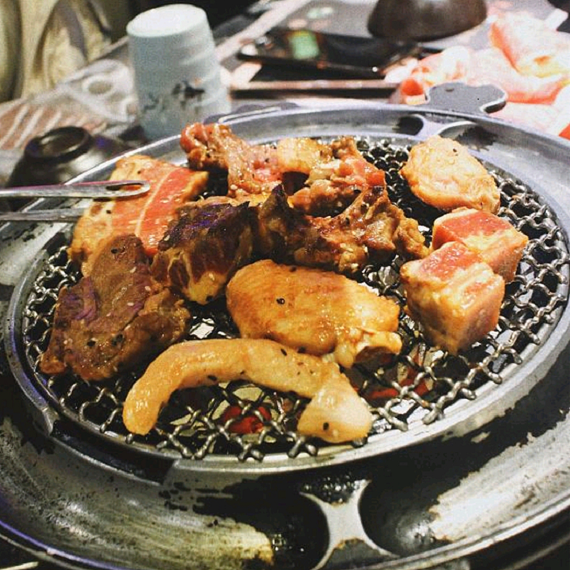 Round Stainless Steel BBQ Net Meshes Korean Barbec... – Vicedeal