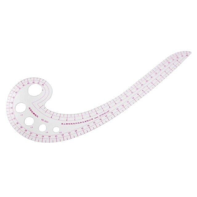 1pcs 11.8" Long Comma Shaped Plastic Transparent F... – Vicedeal