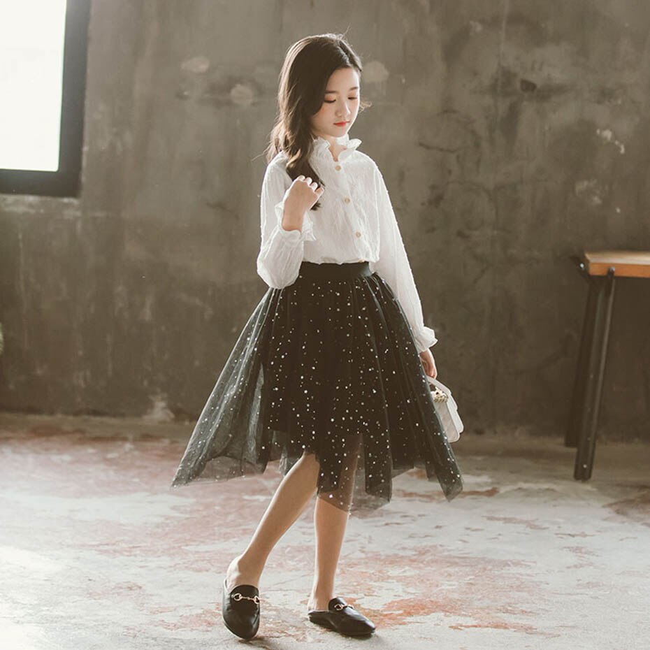 Blouse For Girl Casual Style Shirt Girls Long Slee... – Grandado