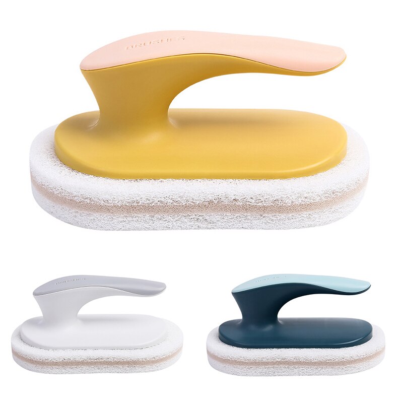 2pcs Kitchen Cleaning Brush Sponge Brush With Hand... – Grandado