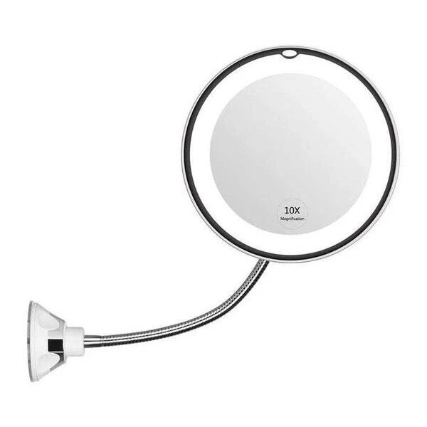Rechargeable LED Touch Screen Swan Mirror Vanity M... – Grandado