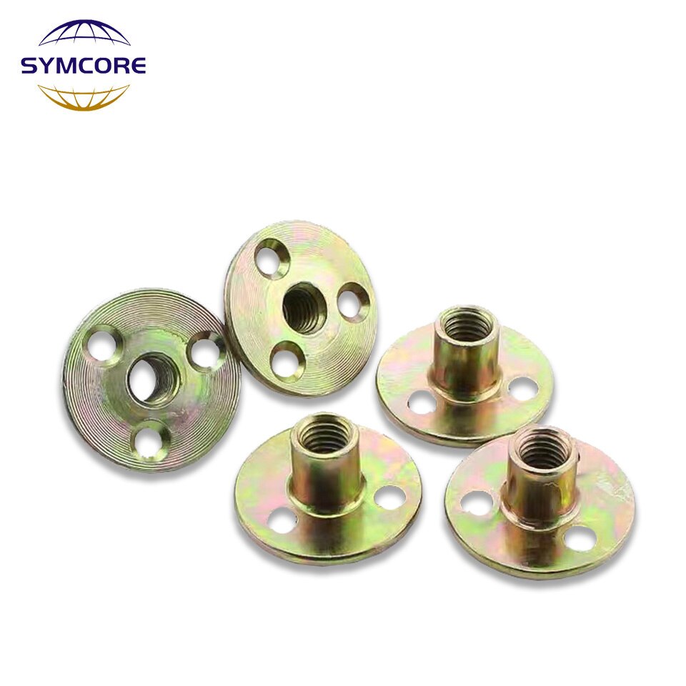 2pcs M8 M10 Inner Tooth Nuts Round Plate Fixing Ba... – Grandado