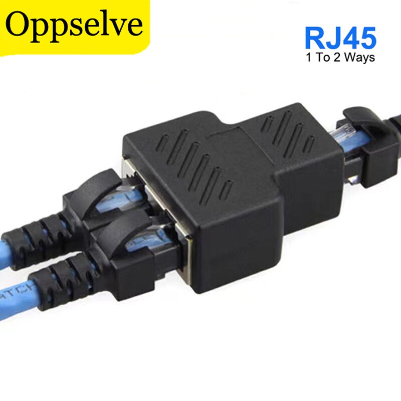 Conector RJ45 de 1 a 2 vías, Cable de red LAN Ethe... – Grandado