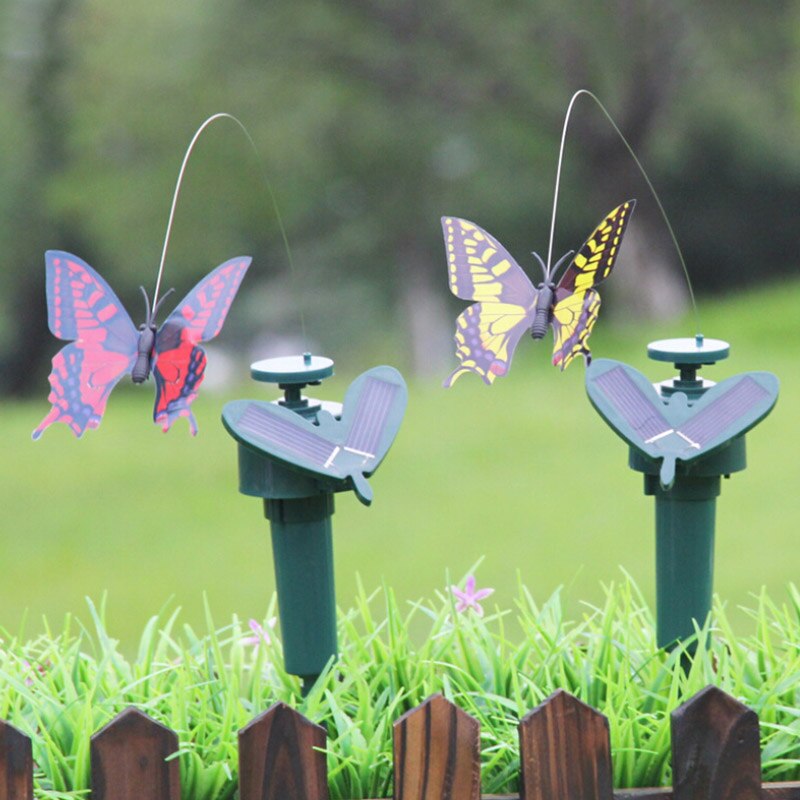 Solar Battery Powered Butterfly /Hummingbird Flyin... – Grandado
