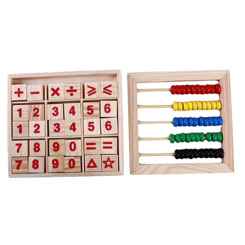Girl Wooden Abacus Children Kids Counting Number M... – Vicedeal
